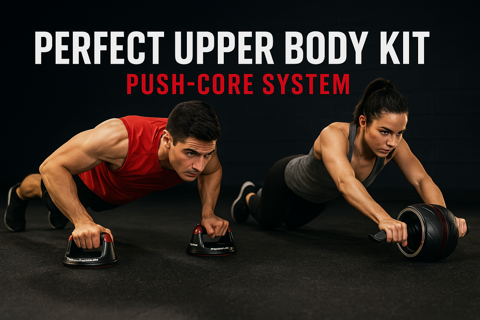 Perfect Upper Body Kit - Push-Up Handles & Ab Carver Wheel Set – The ...